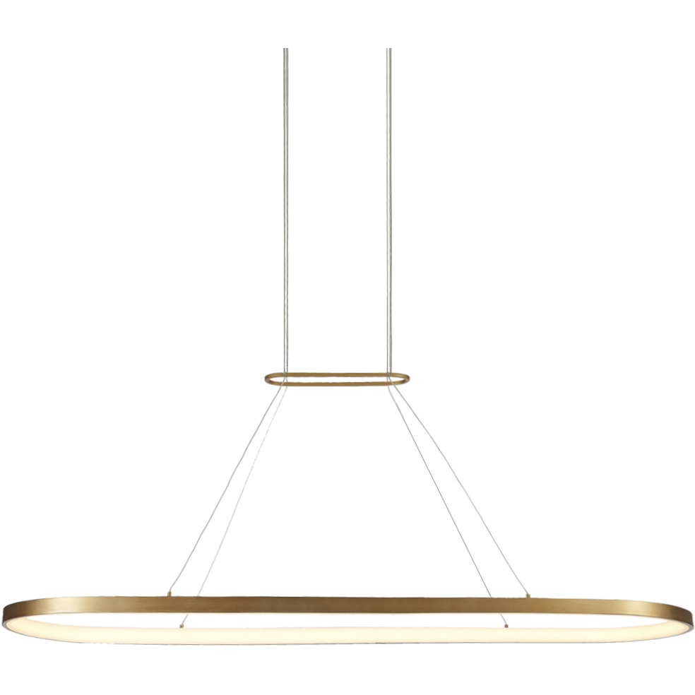 Kuzco Lighting PD19347-AN Eerie LED 47.25 inch Antique Brass Pendant ...