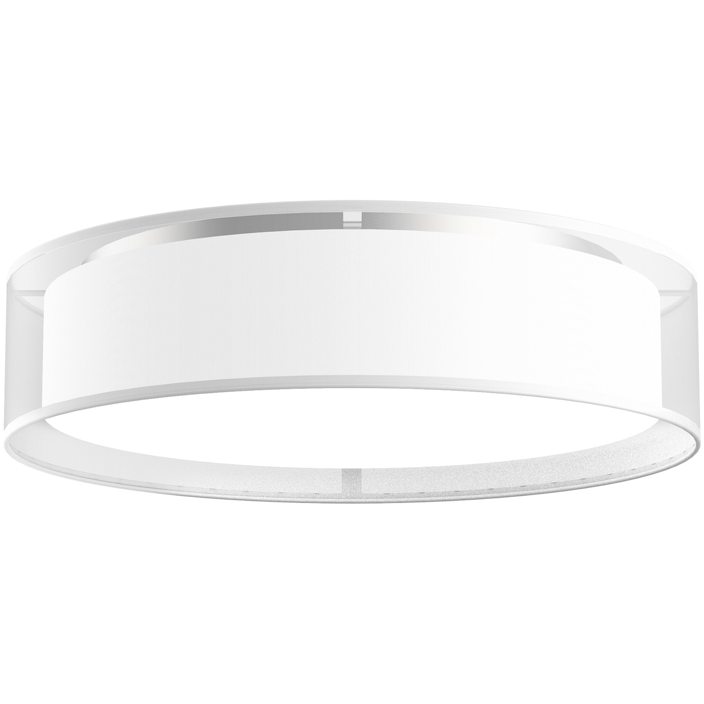 Kuzco Lighting | 175 FM7920-WOR-5CCT Dalton LED 20 inch White Organza ...